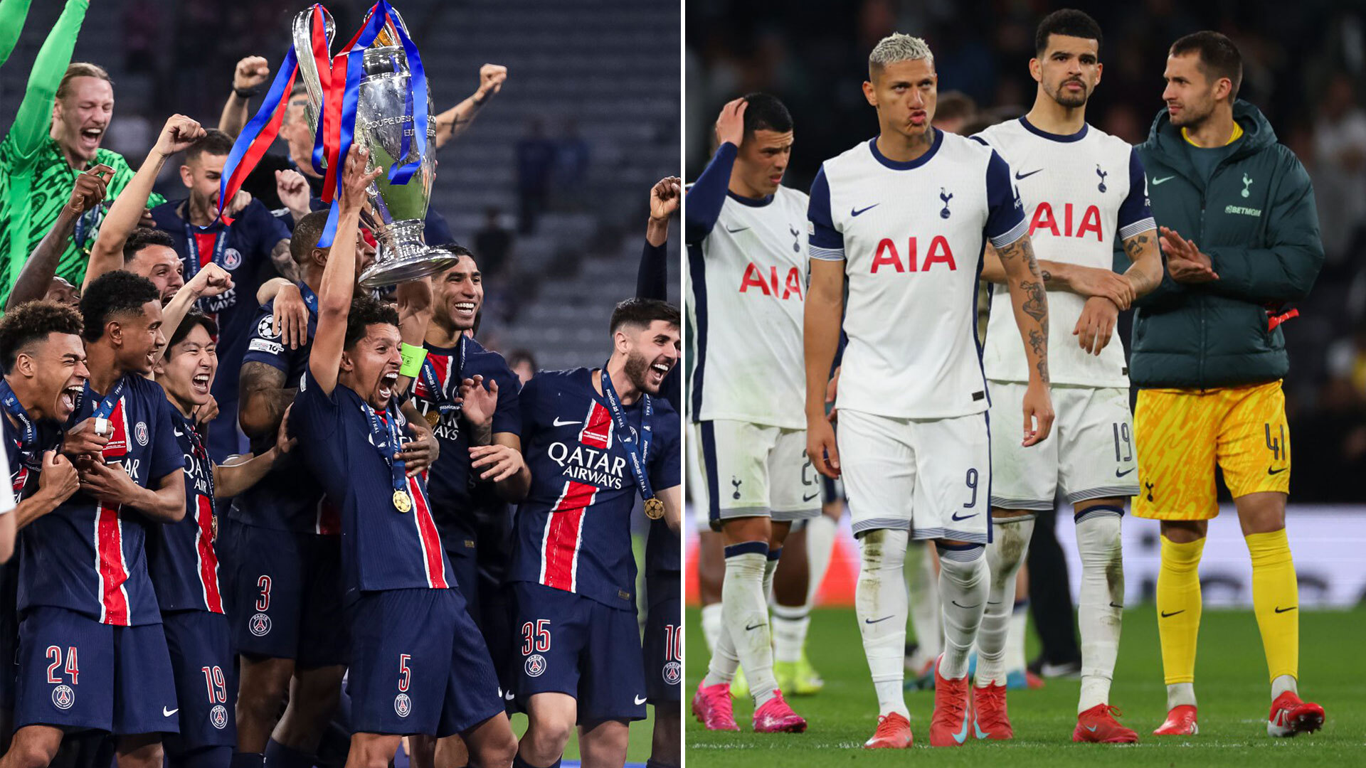 PSG to play Tottenham in UEFA Super Cup | Spectrum Television